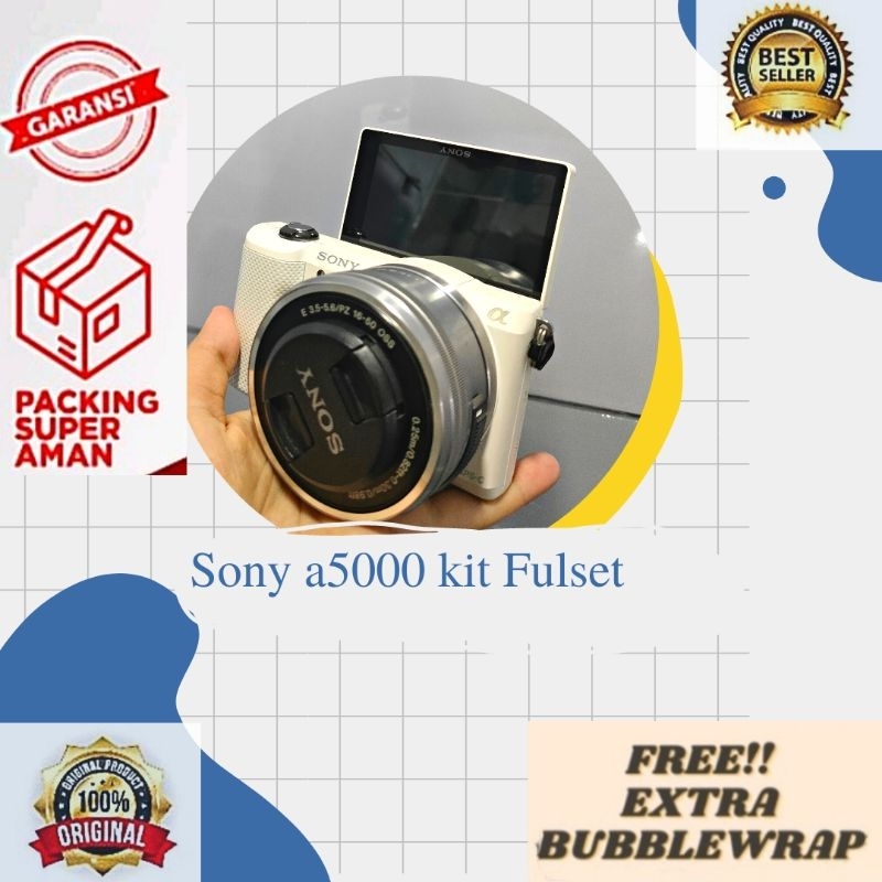 Jual Sony A5000 kit Fulset mulus | Shopee Indonesia