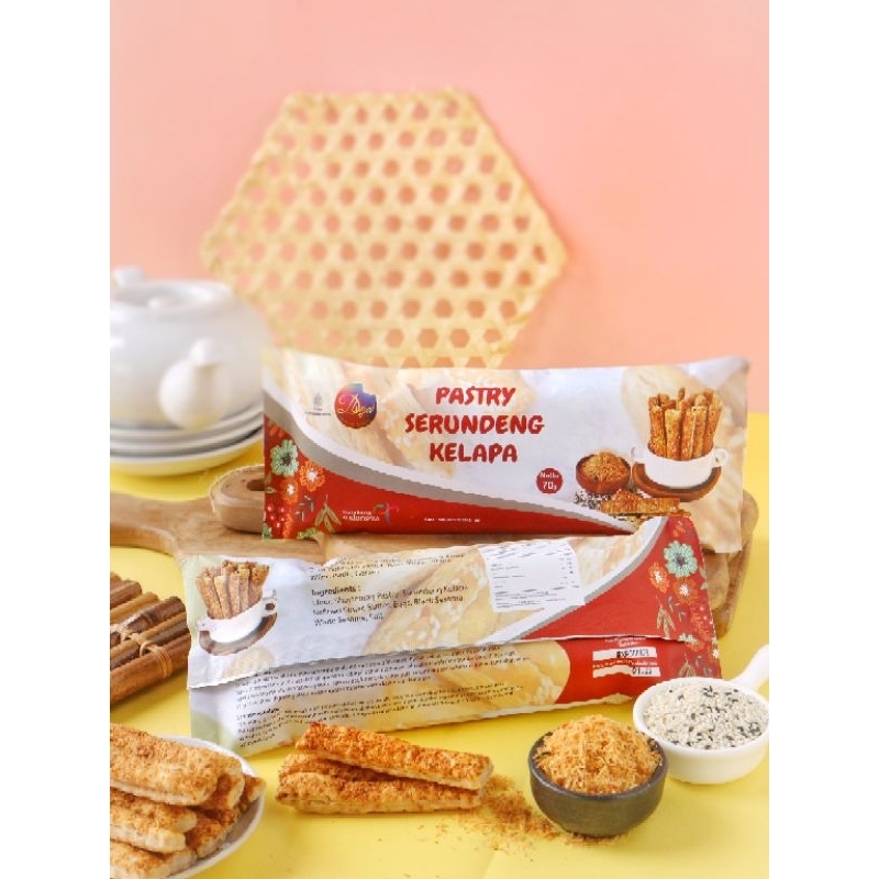 Jual DBEJA SNACK PASTRY SERUNDENG KELAPA camilan kekinian,modern ...