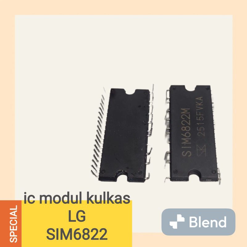 Jual IC MODUL KULKAS LG INVERTER SIM6822M | Shopee Indonesia