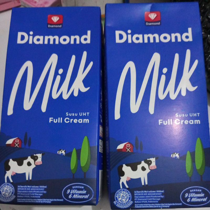 Jual Promo Susu Diamond Milk 1 liter | Shopee Indonesia