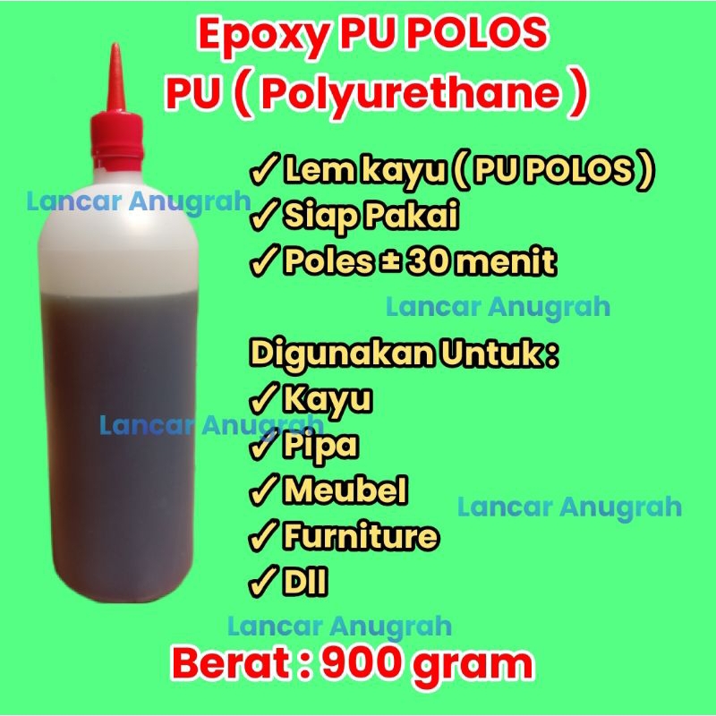 Jual LEM KAYU MR LUX PU 1000 GR || POLYURETHANE ADHESIVE ( PU ...
