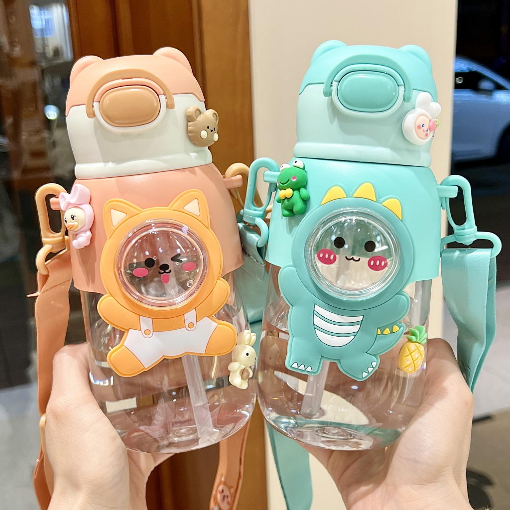 Jual BOTOL MINUM ANAK VIRAL LUCU BPA FREE/BOTOL MINUM ANAK SEKOLAH ...