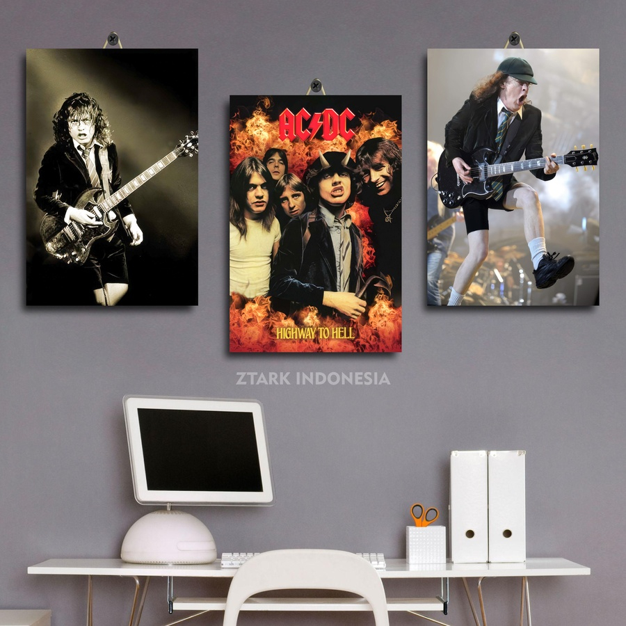 Jual HIASAN KAMAR CHRIS SLADE BAND ACDC 20X30 / ZTARK INDONESIA ...