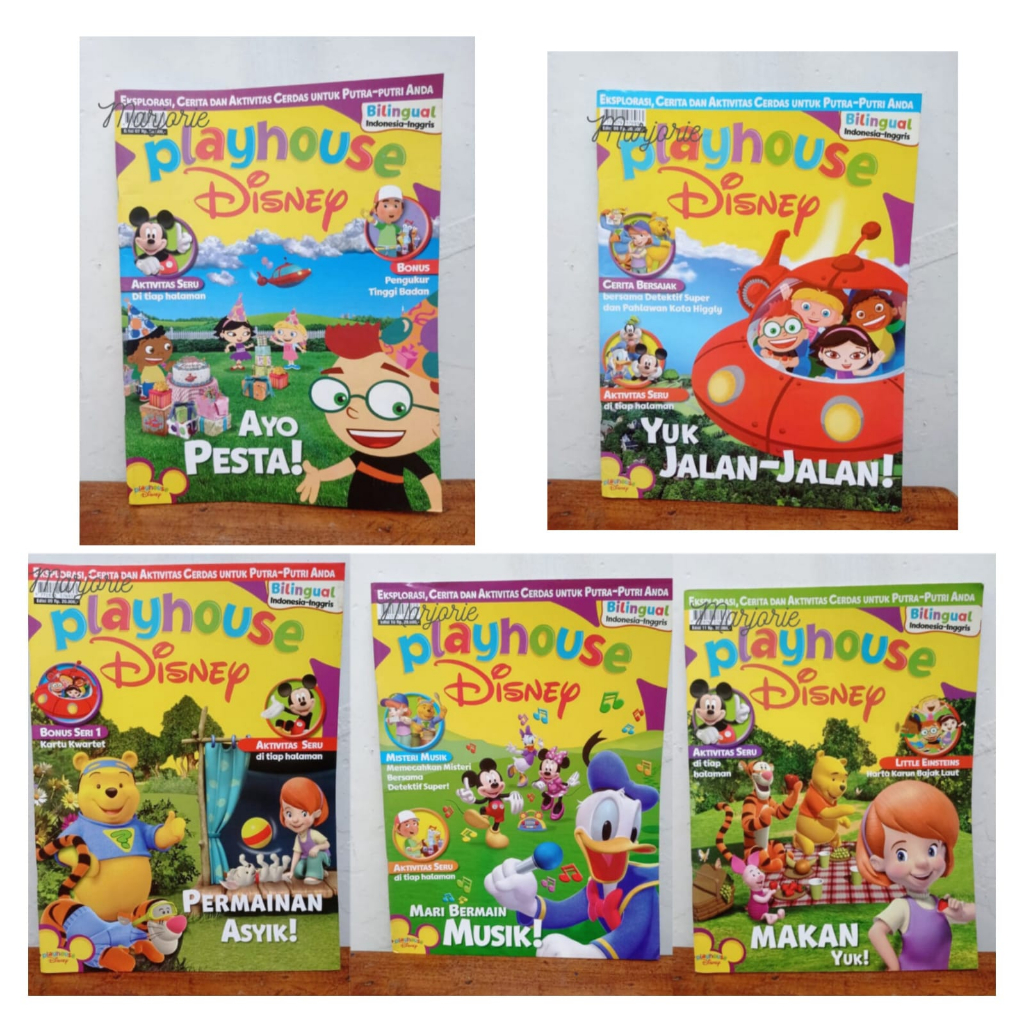 Jual Majalah Disney - Playhouse Disney - Phineas and Ferb | Shopee ...
