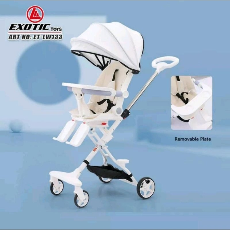 Jual (Bisa Tidur) MAGIC STROLLER EXOTIC LW-133 (Bisa posisi tidur ...