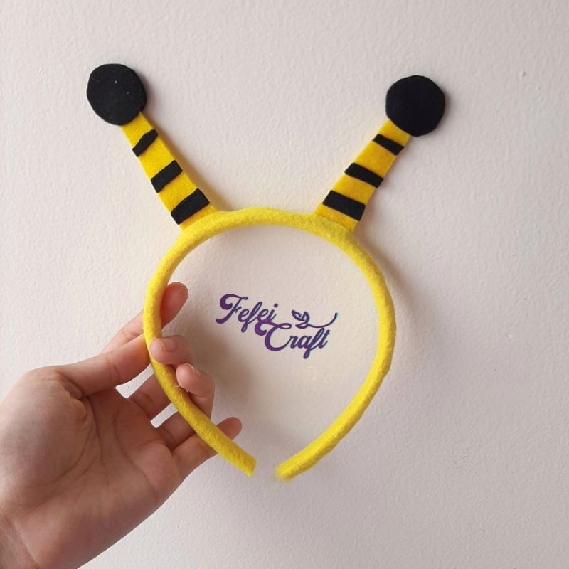 Jual Bando Binatang | Bando Anak Tema Hewan | Bando Flanel Telinga ...