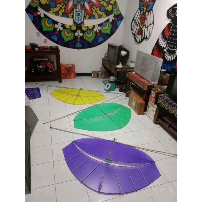 Jual layangan pegon ceper warna warni | Shopee Indonesia