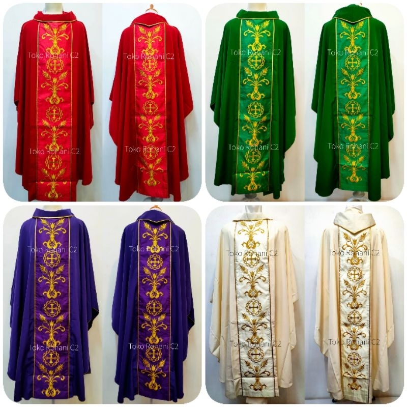 Jual Kasula Kerah Bordir - Kasula Bordir - Kasula Imam - Kasula ...