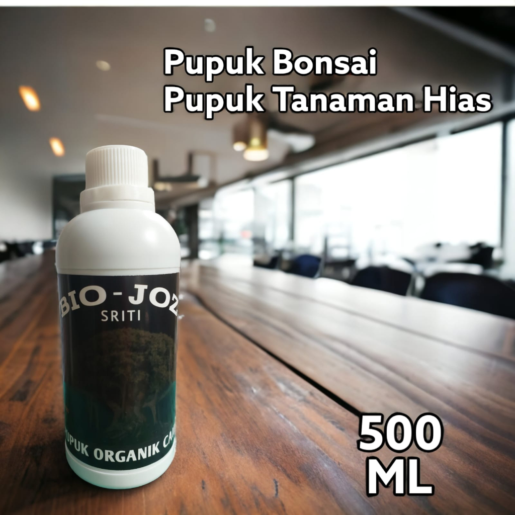 Jual Pupuk Bio Joz Pupuk Bonsai Dan Tanaman Hias Fermentasi Sriti 500ml ...