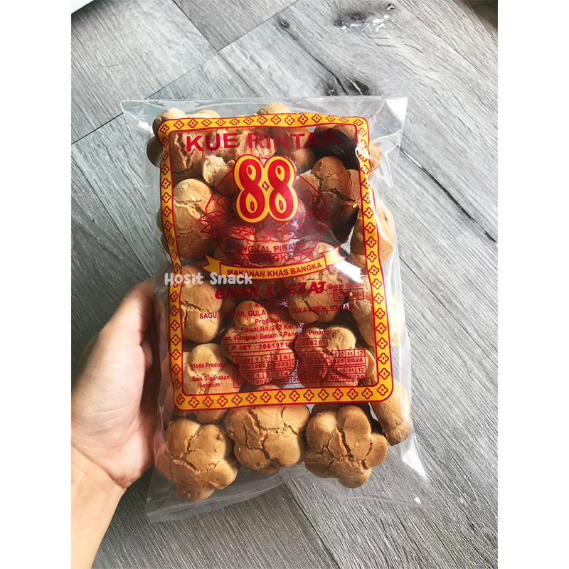 Jual Kue Rintak Bangka Cap 88 - Rintak Khas Bangka / Kue Bangka / Snack ...