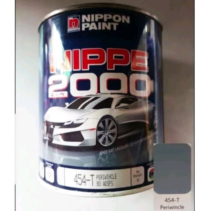 Jual Cat Nippe 2000 Nippon Paint NP 454-T warna periwincle/abu² ...