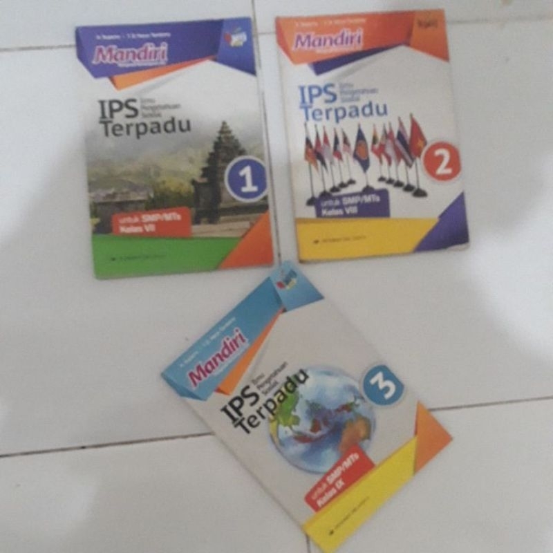 Jual Mandiri IPS Terpadu ,Ilmu Pengetahuan Sosial Untuk SMP/ MTS Kelas VII, VIII, IX | Shopee ...