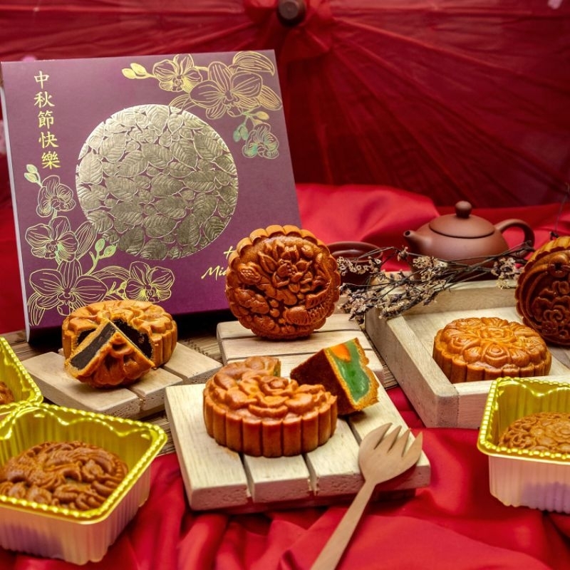 Jual Mooncake Kue Bulan Lotus Double Yolk (2kuning telur) | Shopee ...