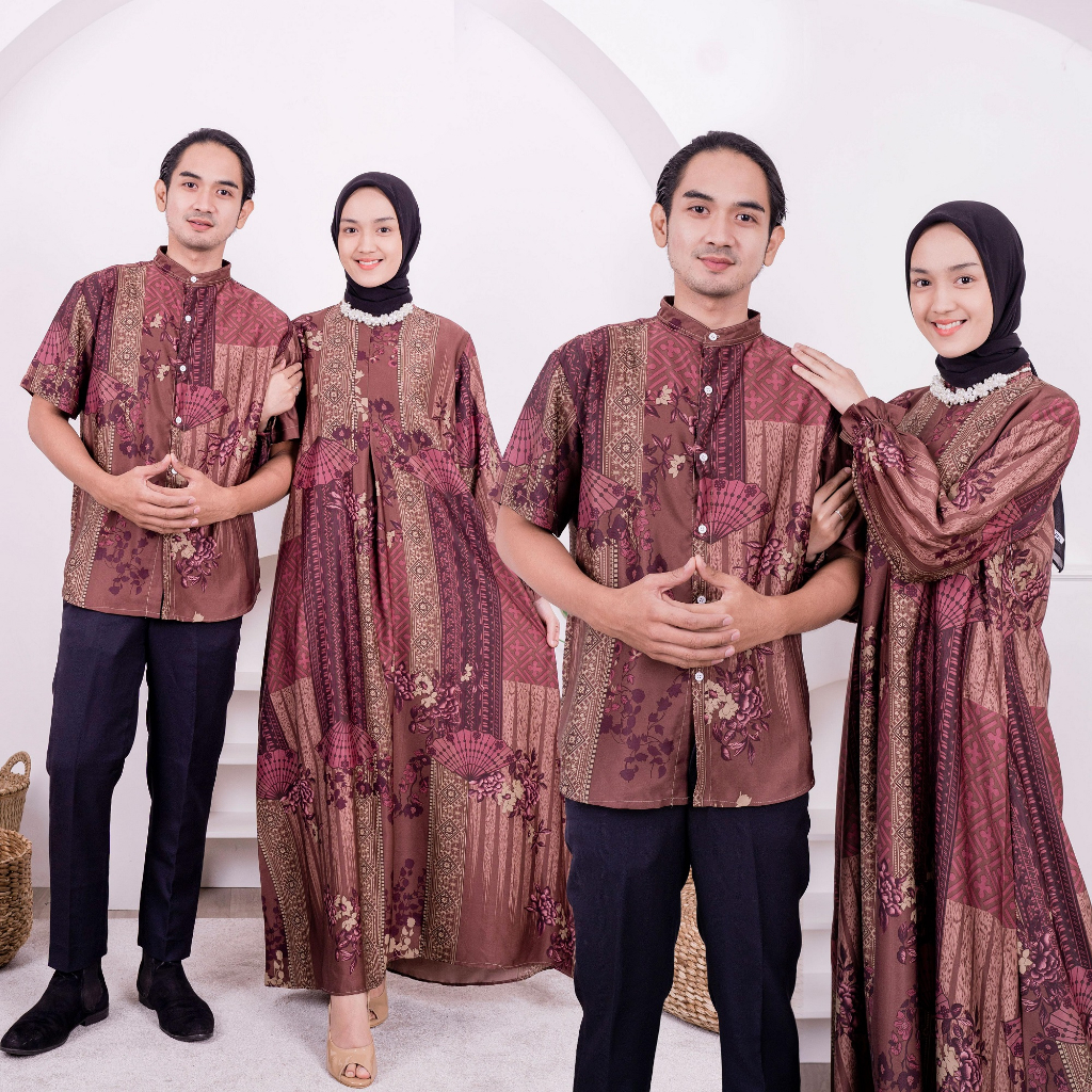 Jual Warna Warni Brand Gamis Raya Sarimbit keluarga I Koko gamis Raya ...