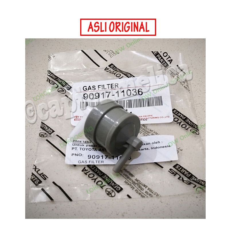 Jual ORI Filter saringan gas Toyota Innova Fortuner Hilux Diesel Hiace ...