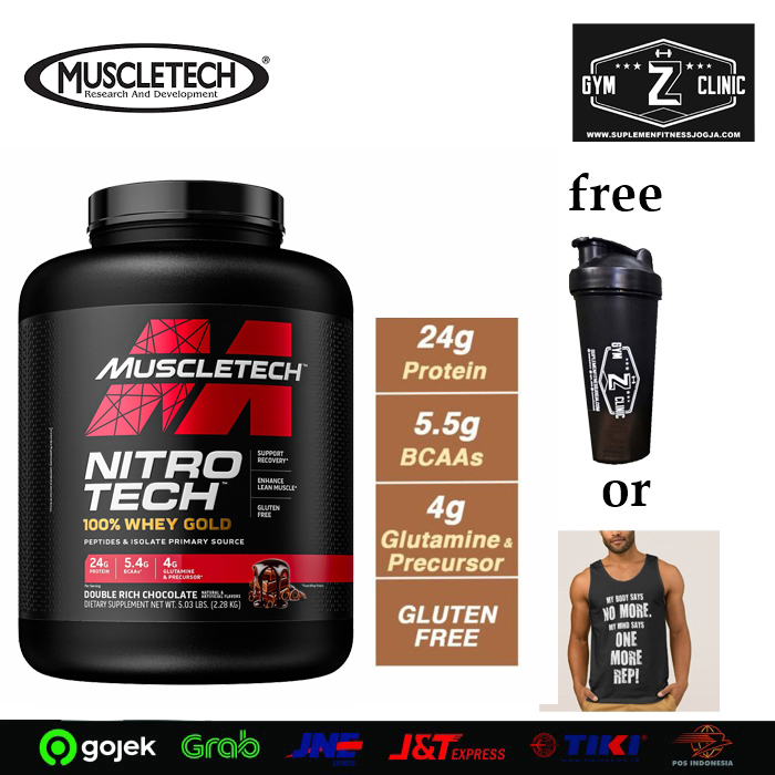 Jual MUSCLETECH Nitrotech Whey Gold 5 Lbs Whey Protein Isolate | Shopee ...