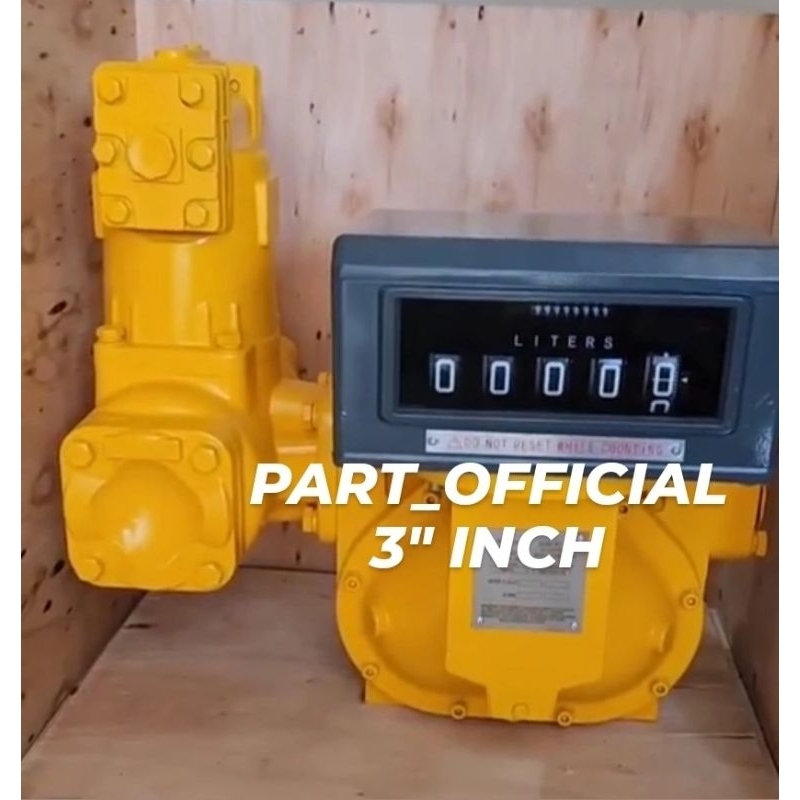 Jual Flow meter LC meter 3" inchi liquid control // Alat ukur BBM ...