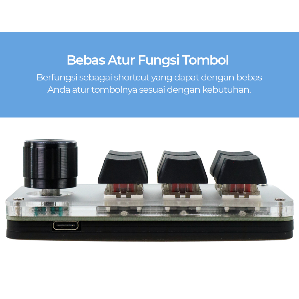 Jual Keyboard Shortcut 6 Keys Komputer Laptop Meja Kerja Kantor Office ...