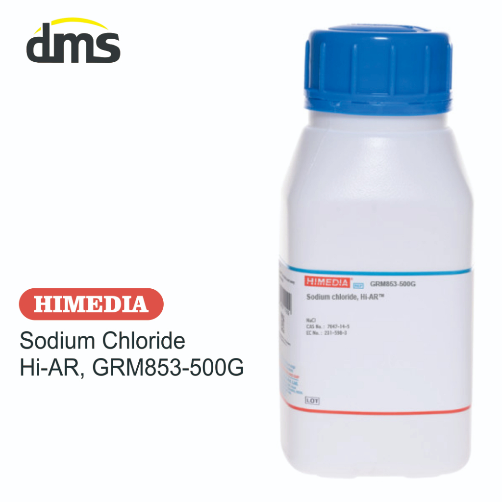 Jual Sodium Chloride NaCl Hi-AR GRM853-500G, Himedia | Shopee Indonesia