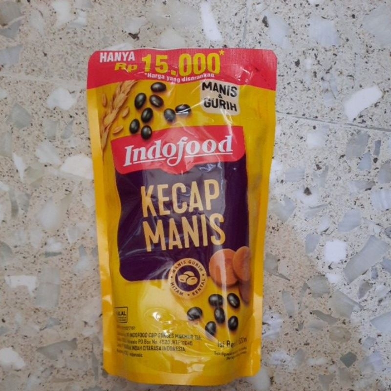 Jual KECAP MANIS INDOFOOD 520 ML | Shopee Indonesia