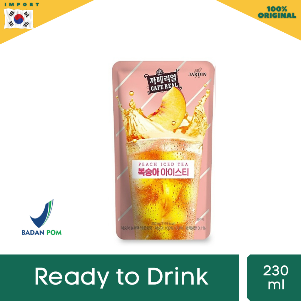 Jual Jardin Iced - Minuman kemasan pouch khas Korea | Shopee Indonesia