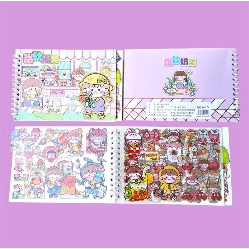 Jual STIKER BUKU WASHI SANRIO BTS BLACKPINK KARAKTER 2D MOMO / NONO ...