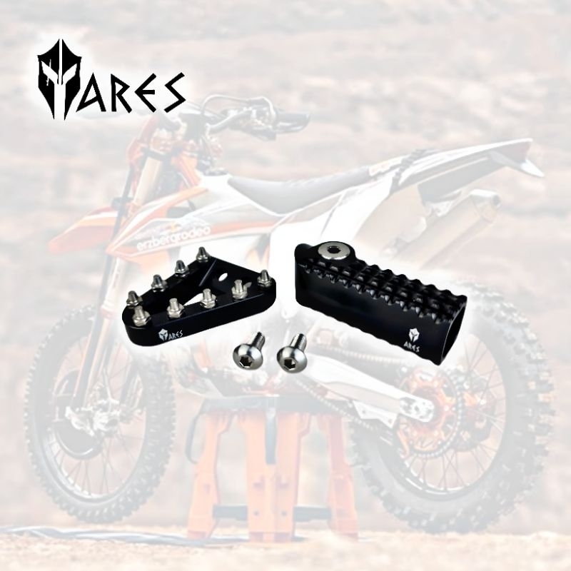Jual ARES Cenilan Pedal Rem Gigi Brake & Gear Shift Tip KTM Husq 2017 ...
