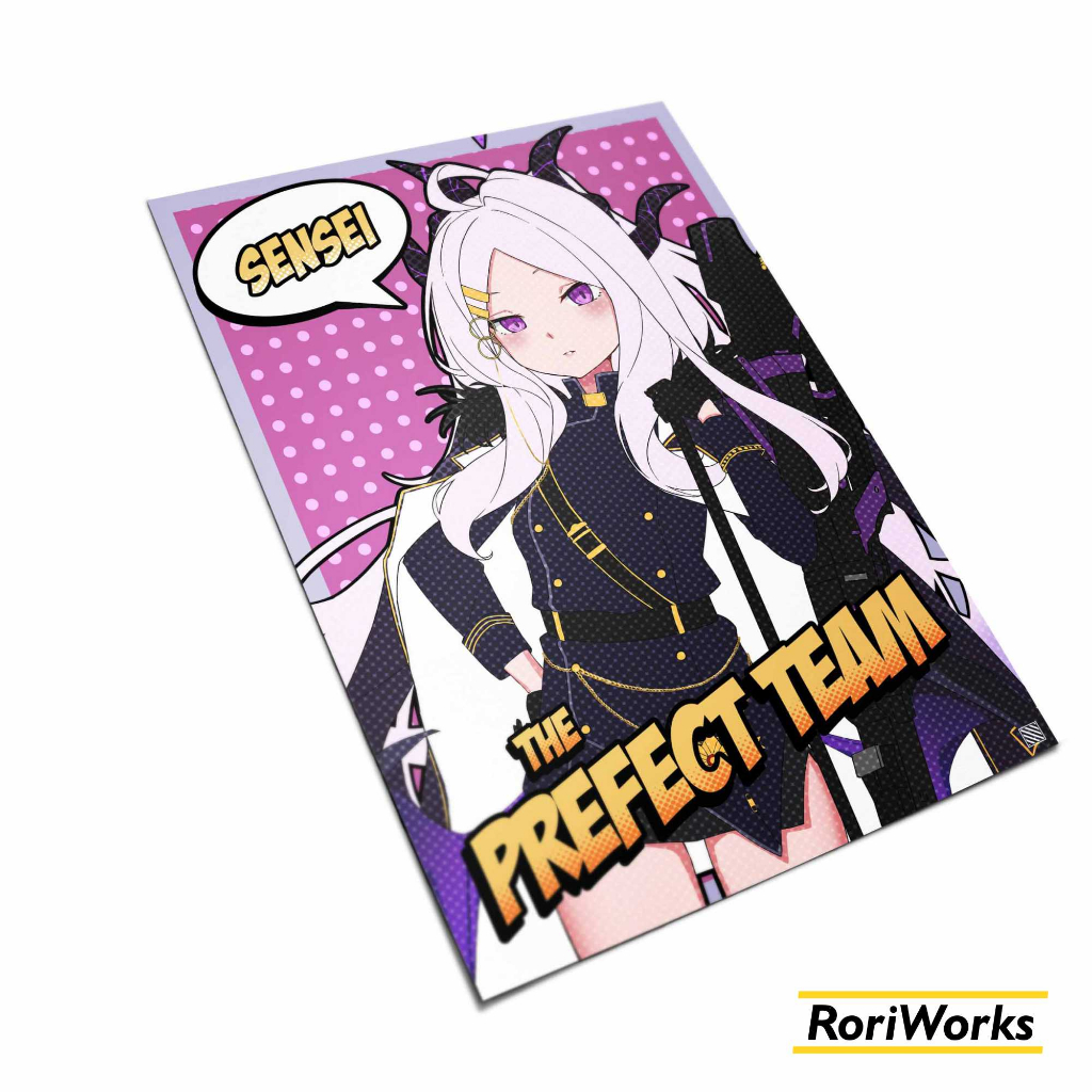 Jual Poster Anime - Hina | Blue Archive | Retro Pop Art | Shopee Indonesia
