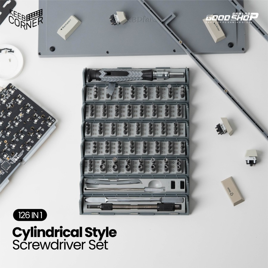 Jual KC-Tools 126in1 Cylindrical Screwdriver Set | Shopee Indonesia