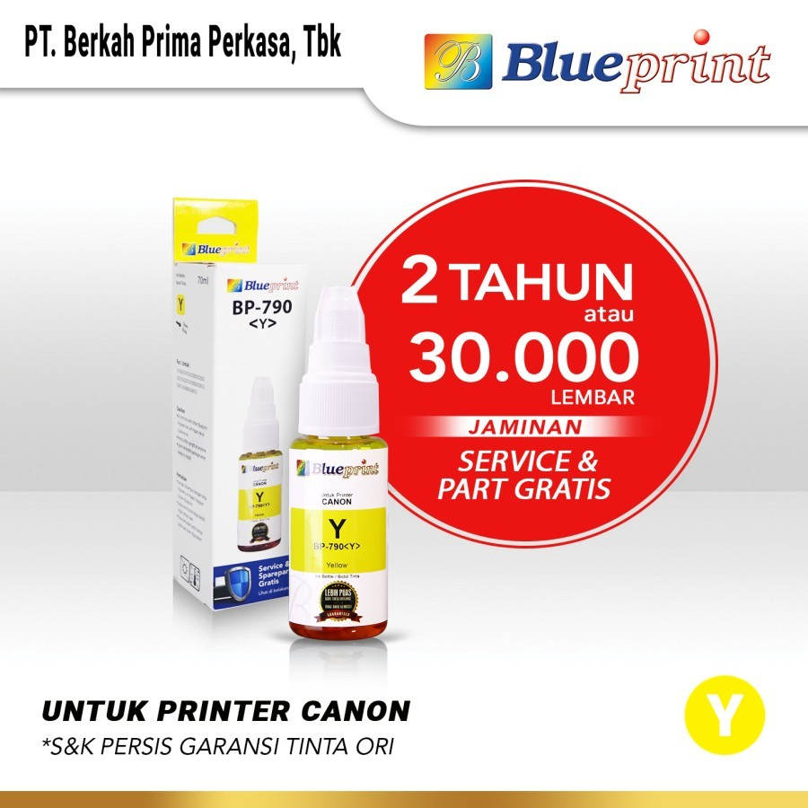 Jual BLUEPRINT CANON 790 YELLOW | Shopee Indonesia
