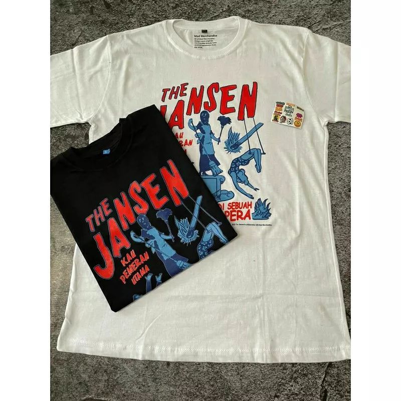 Jual The Jansen - Kaos Band The Jansen - Kau Pemeran Utama Di Sebuah ...