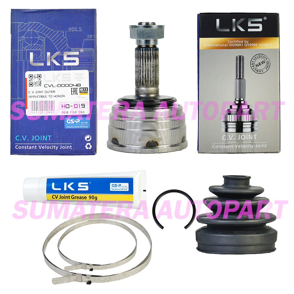 Jual Cv Joint As Roda Luar As Kopel Kokel Bohel Luar Honda Accord Maestro Cielo Crv Gen1 1990 ...