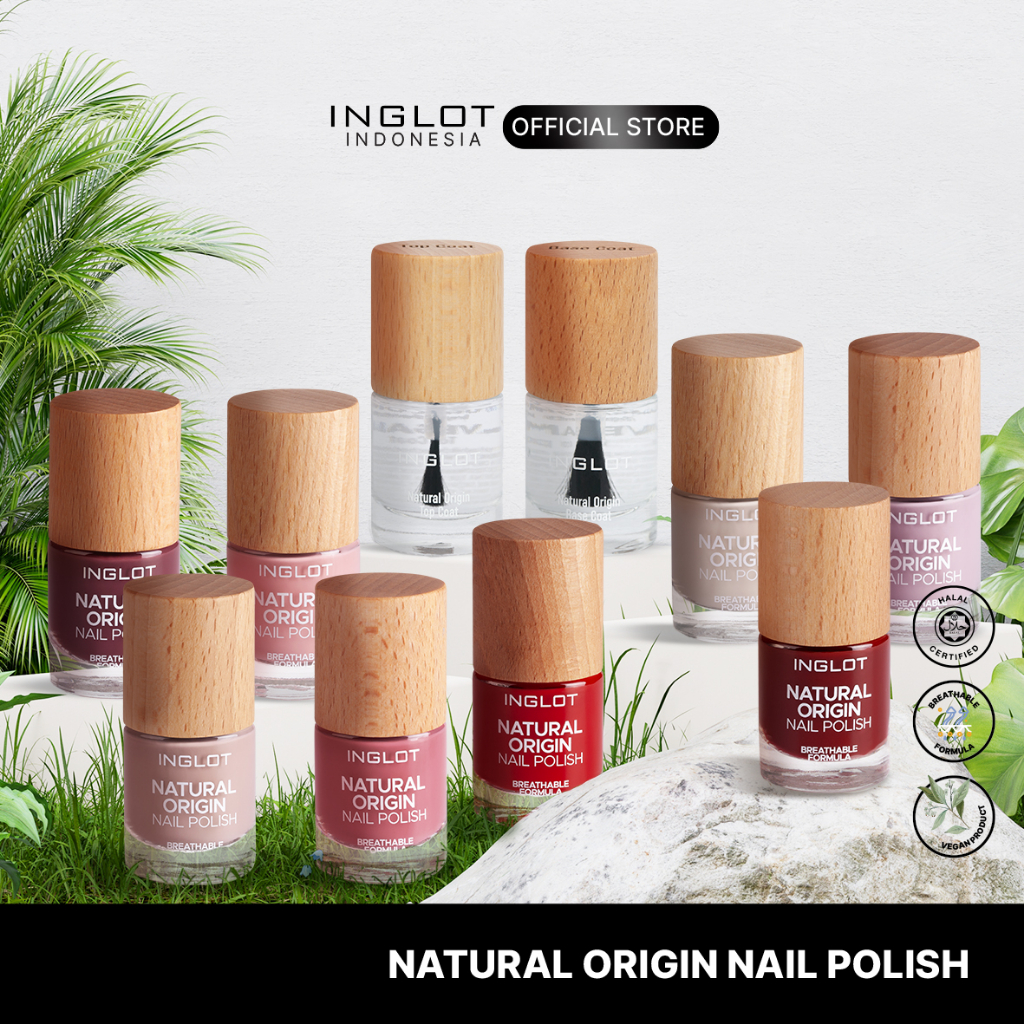 Jual INGLOT Limited Edition Natural Origin Nail Polish - Kutek/Nail ...