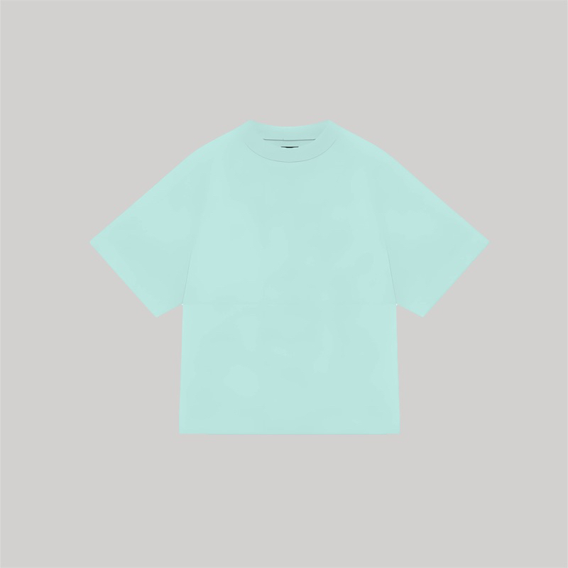 Jual All Around Faded Essential Heavyweight Collection Tee In Mint ...