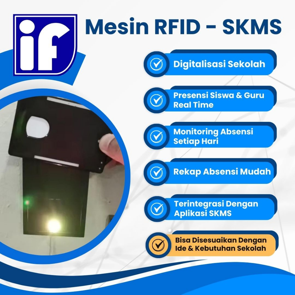 Jual Mesin RFID - Aplikasi SKMS - Digitalisasi Sekolah | Shopee Indonesia