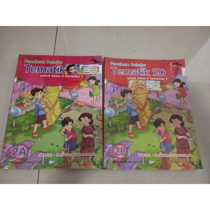Jual panduan belajar tematik 2a 2b kelas 2 sd | Shopee Indonesia