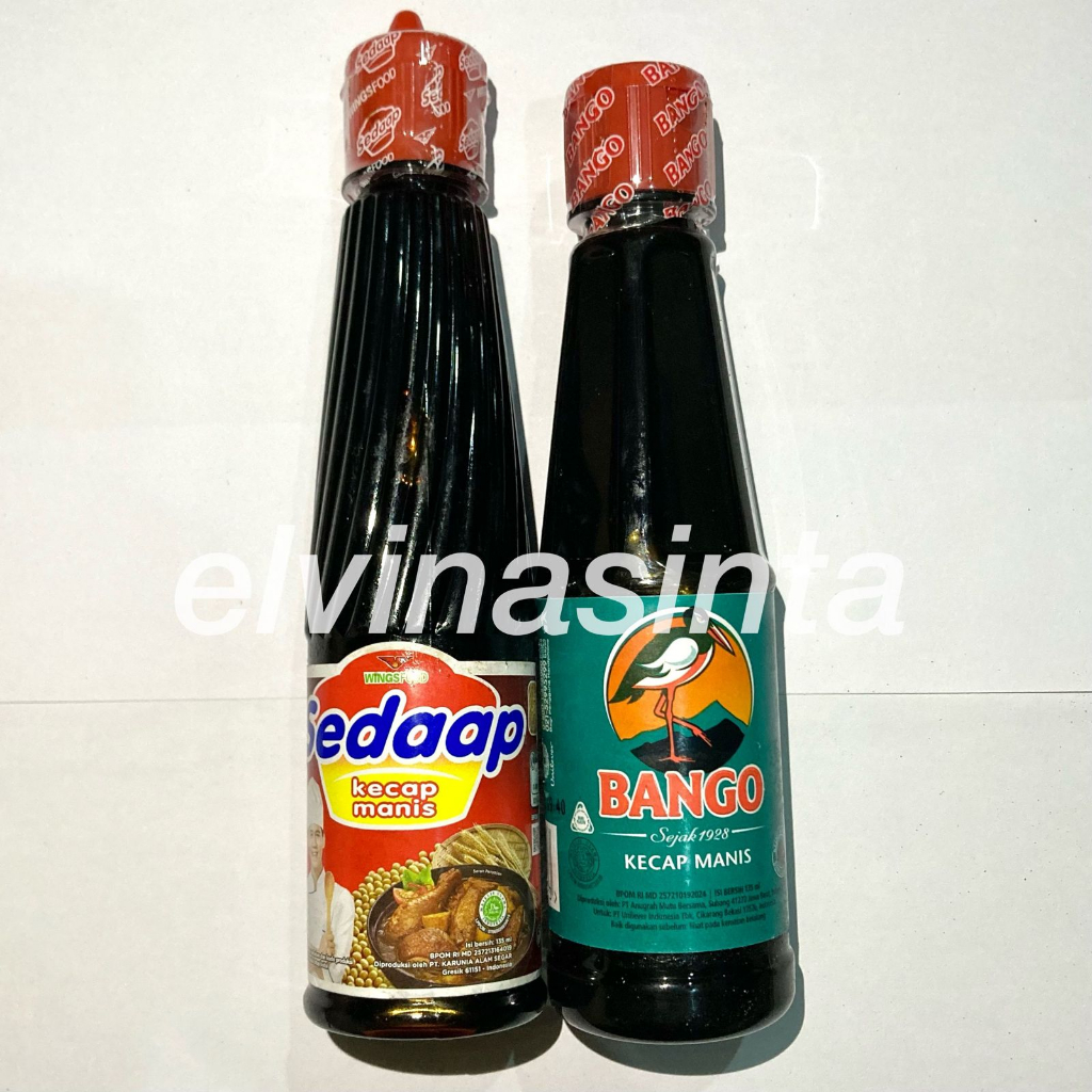 Jual Kecap Manis Bango 135ml & Sedaap 135ml Sedap 135 ml Botol | Shopee ...