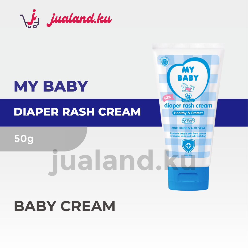 Jual My Baby Diaper Rash Cream Krim Bayi Anti Ruam Popok 50gr | Shopee ...