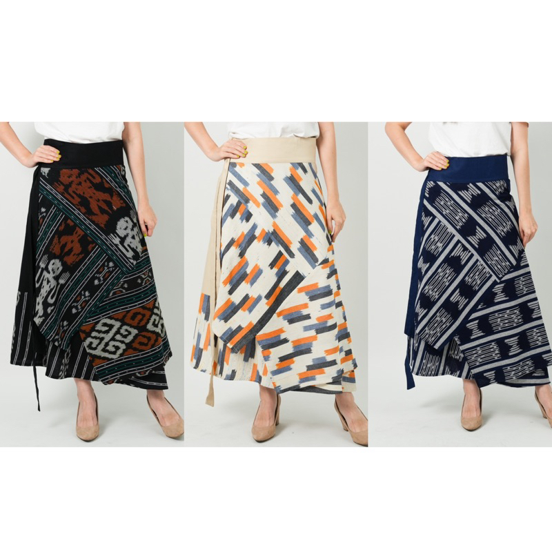 Jual Rok Lipat Tenun Bawahan Cewek | Shopee Indonesia