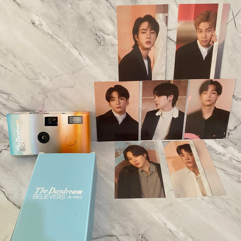 Jual BTS the daydream believers disposable camera pc sharing photocard ...