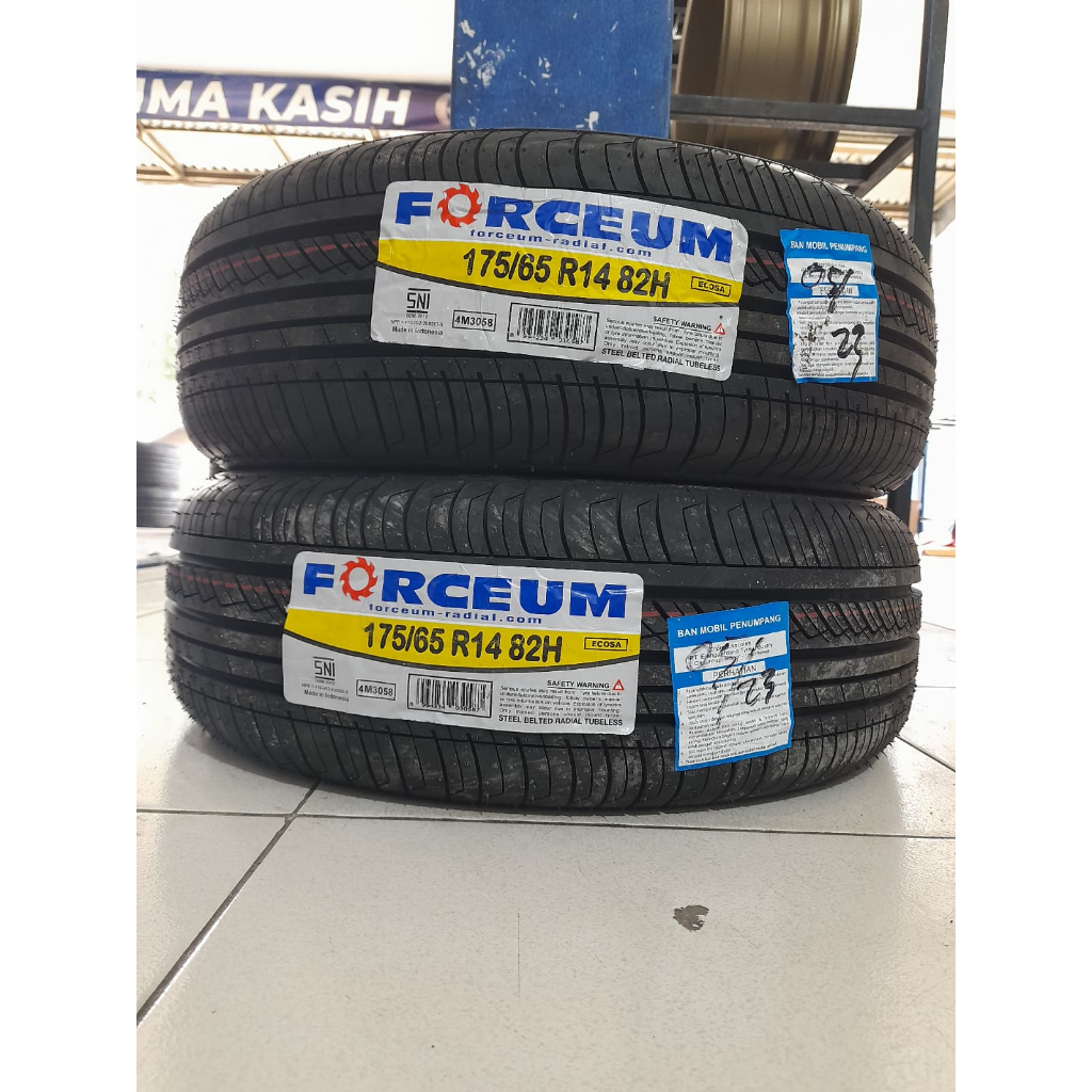 Jual Ban mobil ukuran 175 65 R14 Merk Forceum Ecosa | Shopee Indonesia