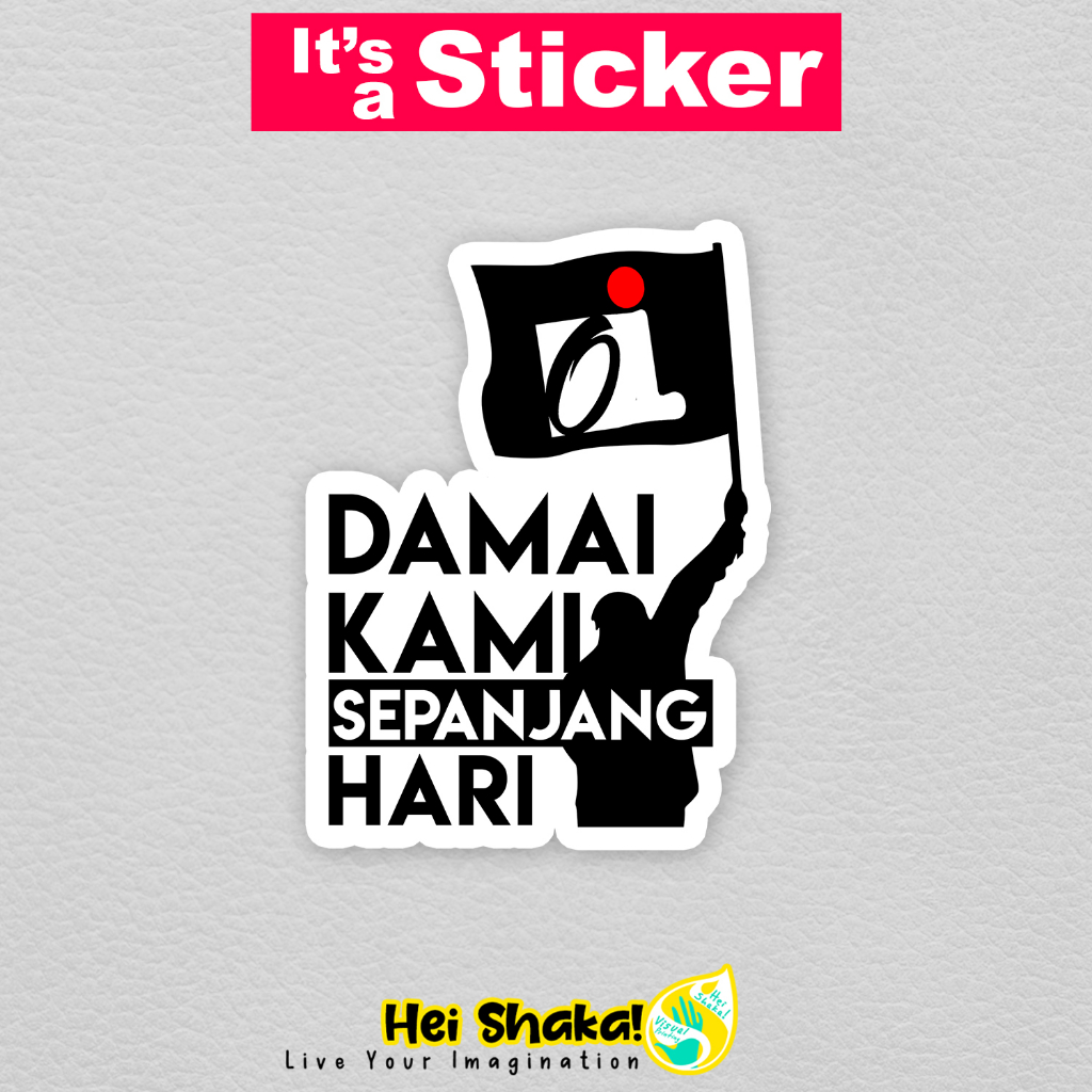 Jual Stiker OI Orang Indonesia Damai Kami Sepanjang Hari Iwan Fals ...