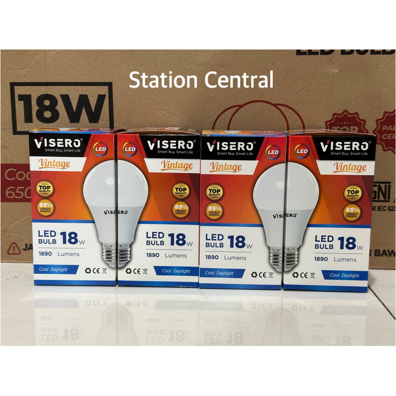 Jual VISERO VINTAGE 5W 7W 9W 12W 15W 18W 21W / 5 Watt 7 Watt 9 Watt 12 Watt 15 Watt 18 Watt 21 ...