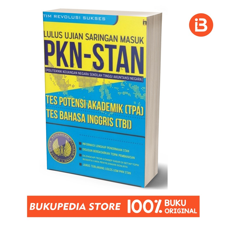 Jual BUKU LULUS UJIAN SARINGAN MASUK PKN-STAN - ISTANA MEDIA BONUS ...