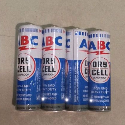 Jual Baterai ABC A2 1 pak isi 4 biji | Shopee Indonesia