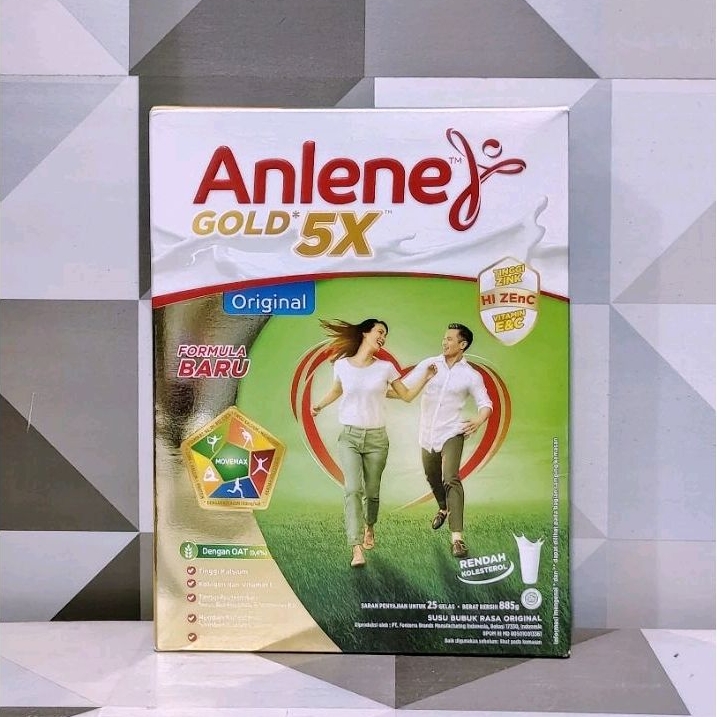 Jual Anlene Gold 5X Susu Bubuk Dewasa 850 gr / 600 gr (EXP LAMA ...