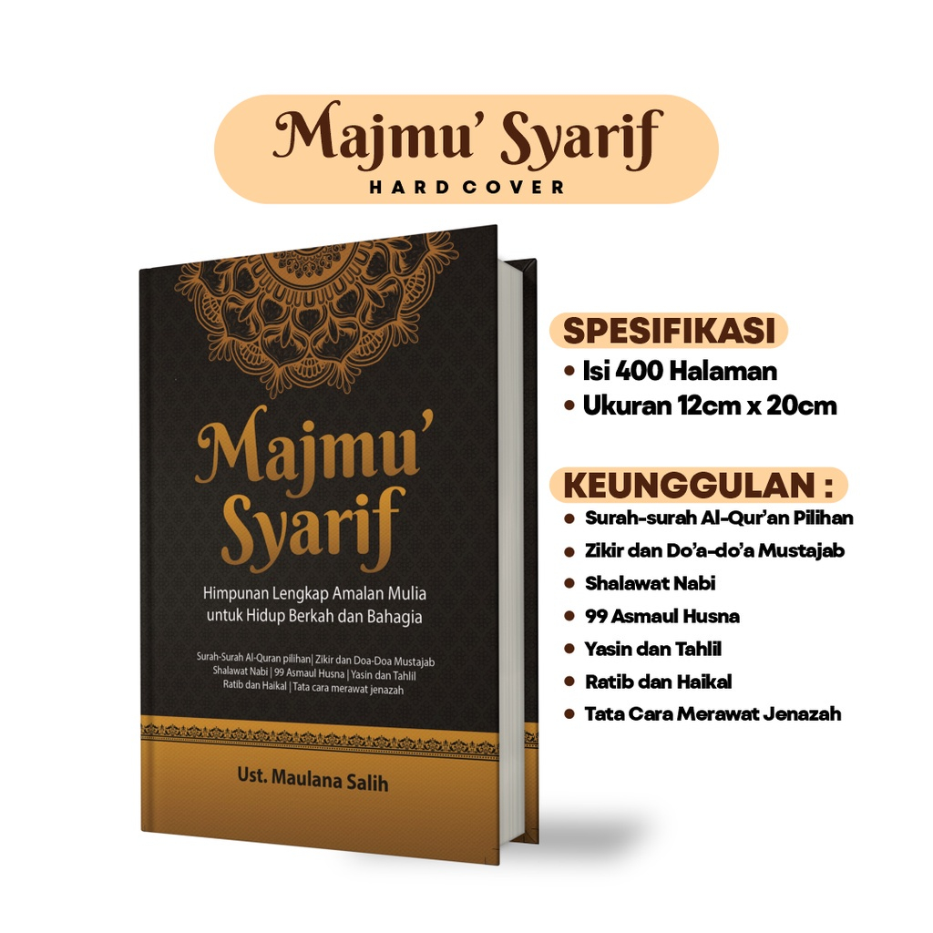 Jual Majmu Syarif Qolbu - Majmu Muslimah Kumpulan Doa dan Amalan Harian ...