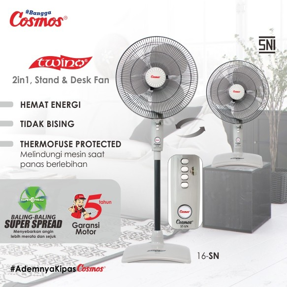 Jual COSMOS STAND FAN 16 SN | Shopee Indonesia
