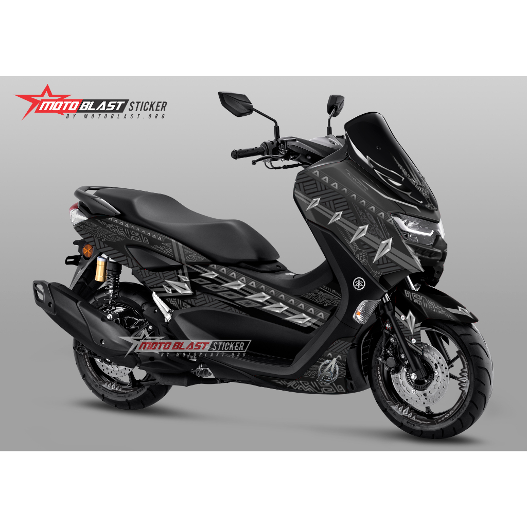 Jual Decal stiker New Nmax Black panther kill monger fullbody motoblast ...