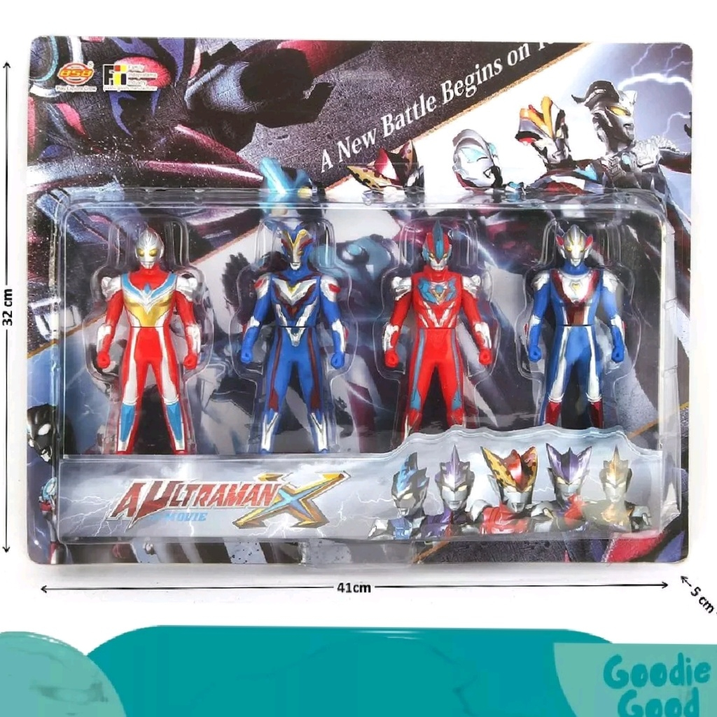 Jual Mainan Robot Ultraman X The Movie Terbaru 1910D Kemasan Mika ...